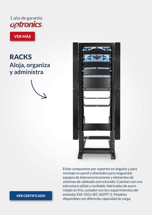 Catálogo de racks y accesorios Optronics - Página 4-5