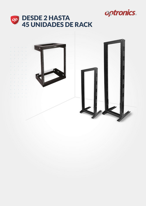 Catálogo de racks y accesorios Optronics - Página 4-5